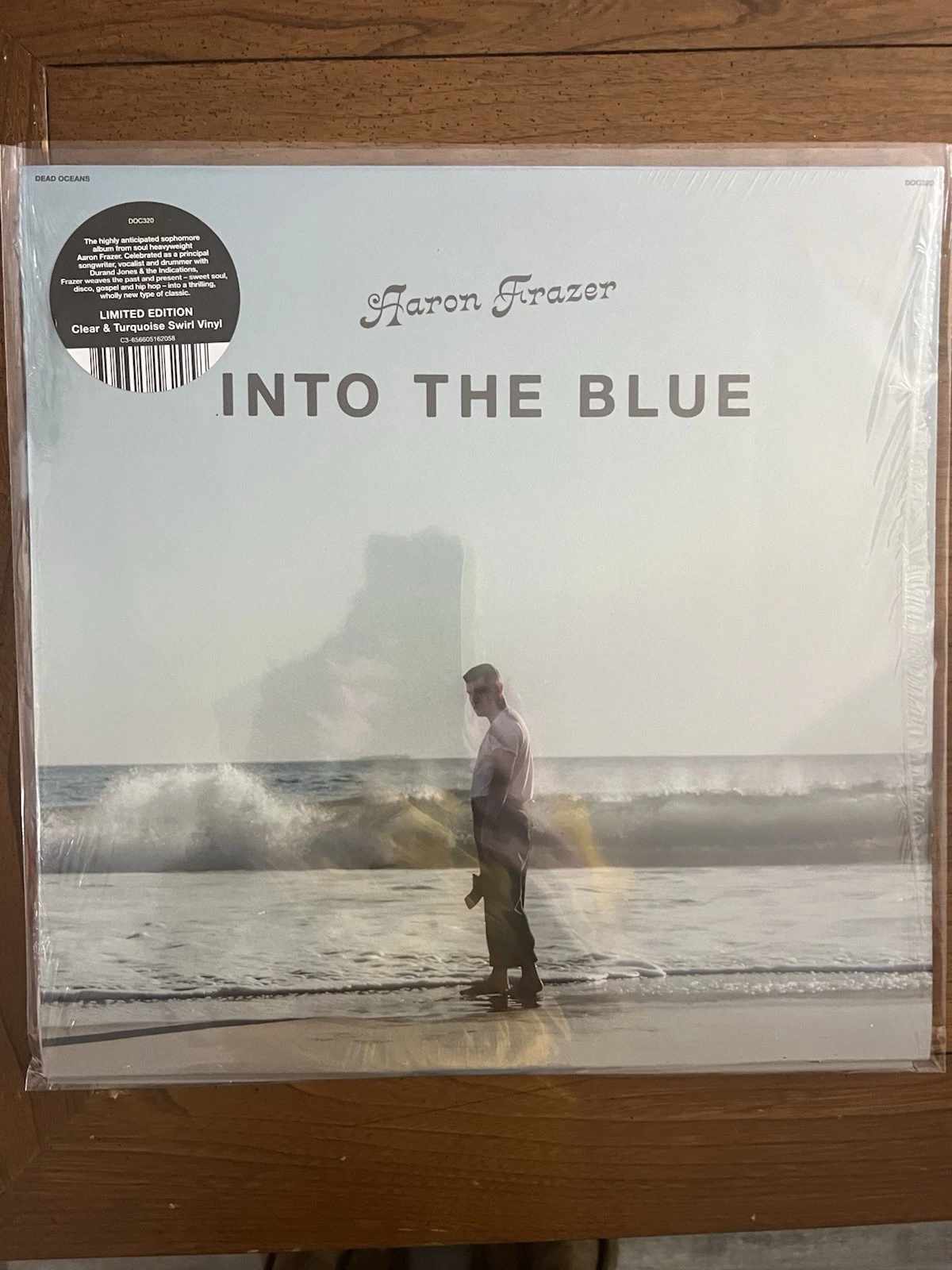 AARON FRAZER – INTO THE BLUE Vinyl Record - Vinyl Record Vault India