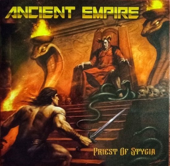 ANCIENT EMPIRE – Priest Of Stygia Vinyl Record - Vinyl Record Vault India