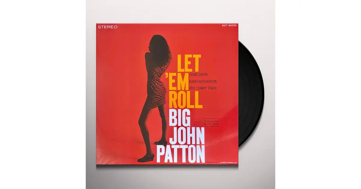 Big John Patton – Let ‘Em Roll Vinyl Record - Vinyl Record Vault India