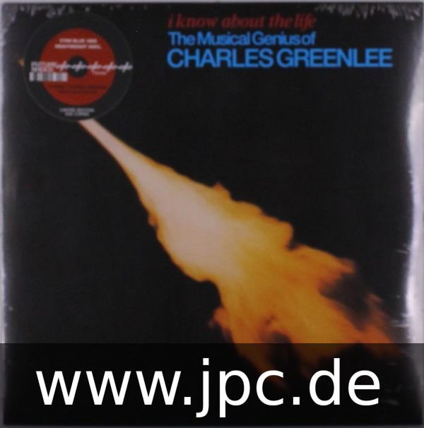 CHARLES GREENLEE – I Know About The Life (Cyan Vinyl) Vinyl Record ...