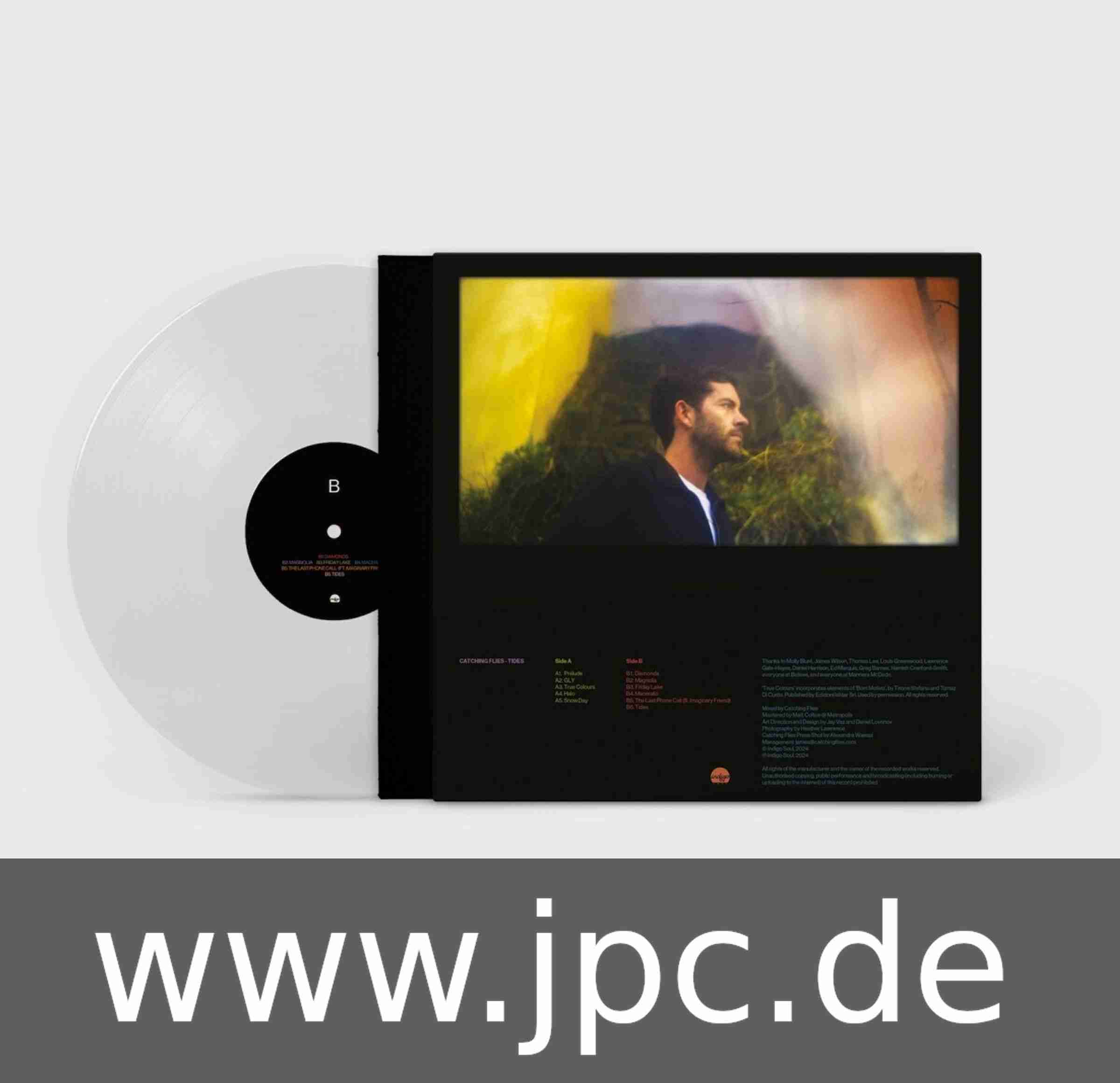 Catching Flies – Tides Vinyl Record - Vinyl Record Vault India