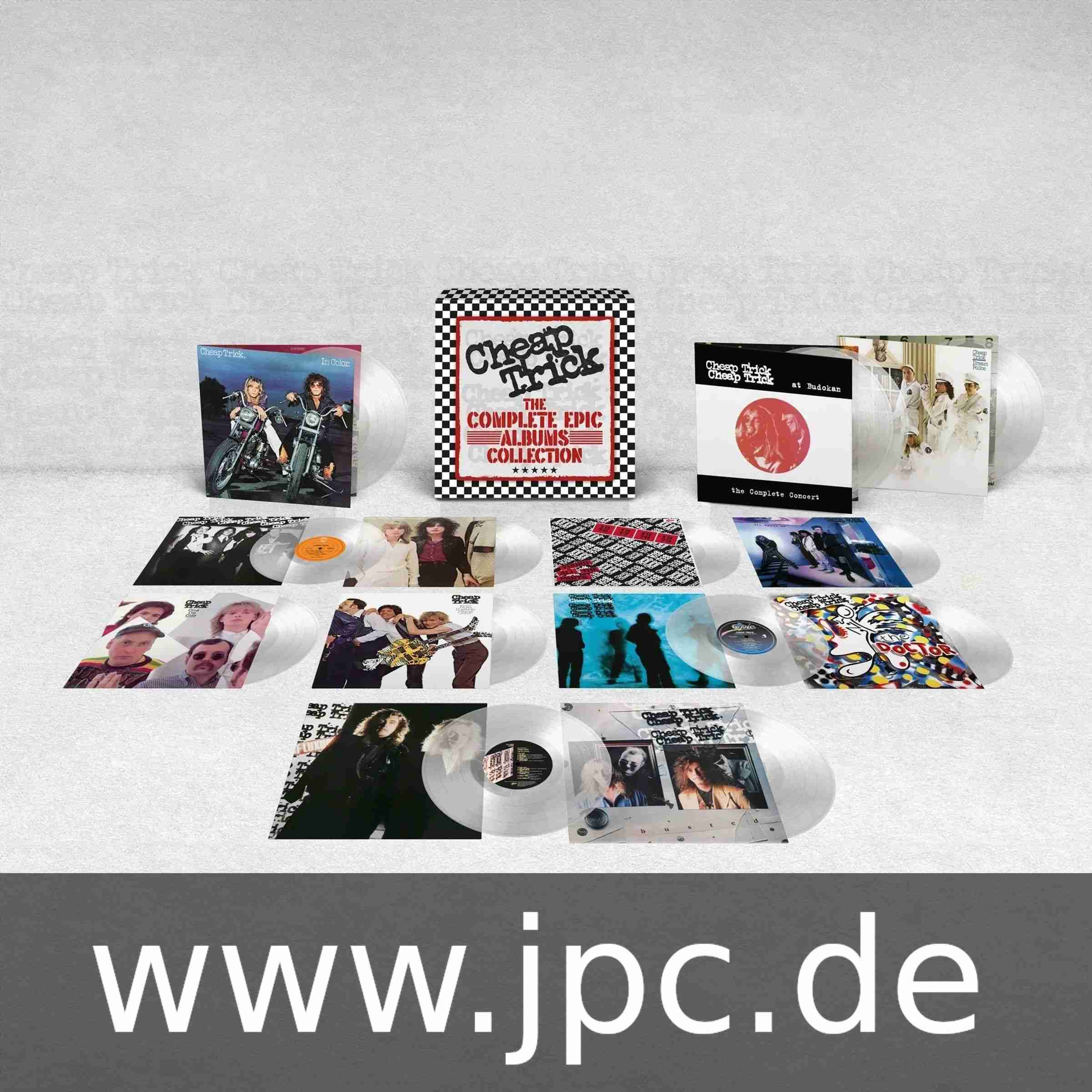 Cheap Trick – Complete Epic Albums (14LP/Clear) Vinyl Record - Vinyl ...